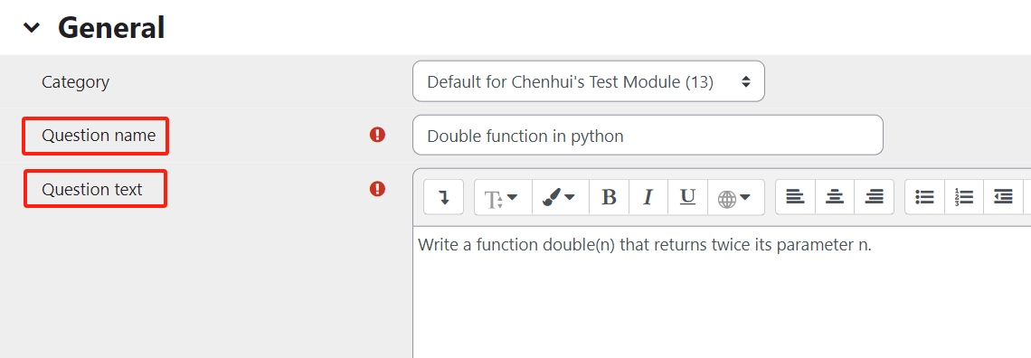 CodeRunner question type - Knowledge Base